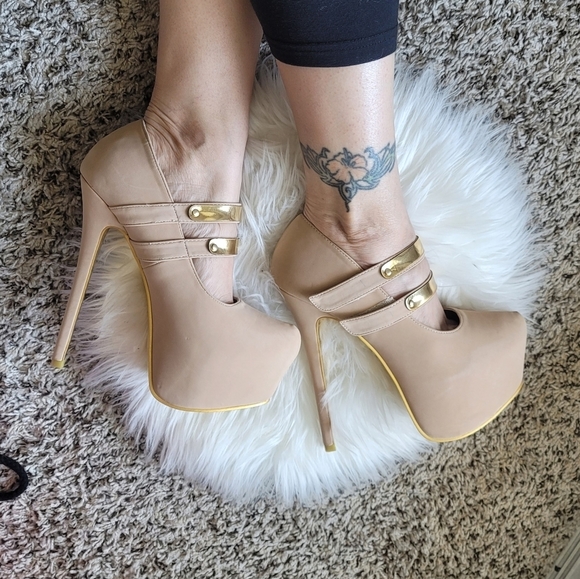 Mascotte | Shoes | New Mascotte Ashley Nude Fetish Heels 8 | Poshmark